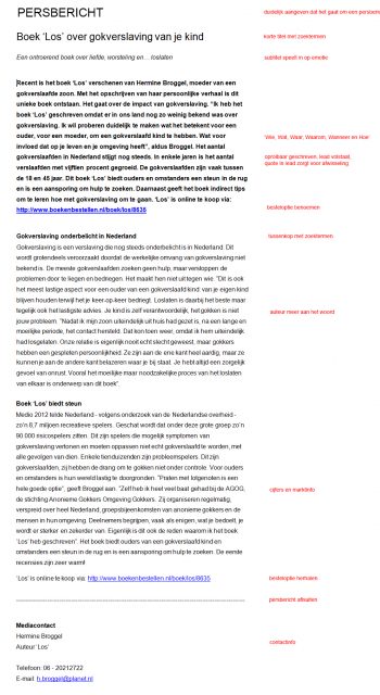 Zo verkoop je jouw boek met het perfecte persbericht | Editio
